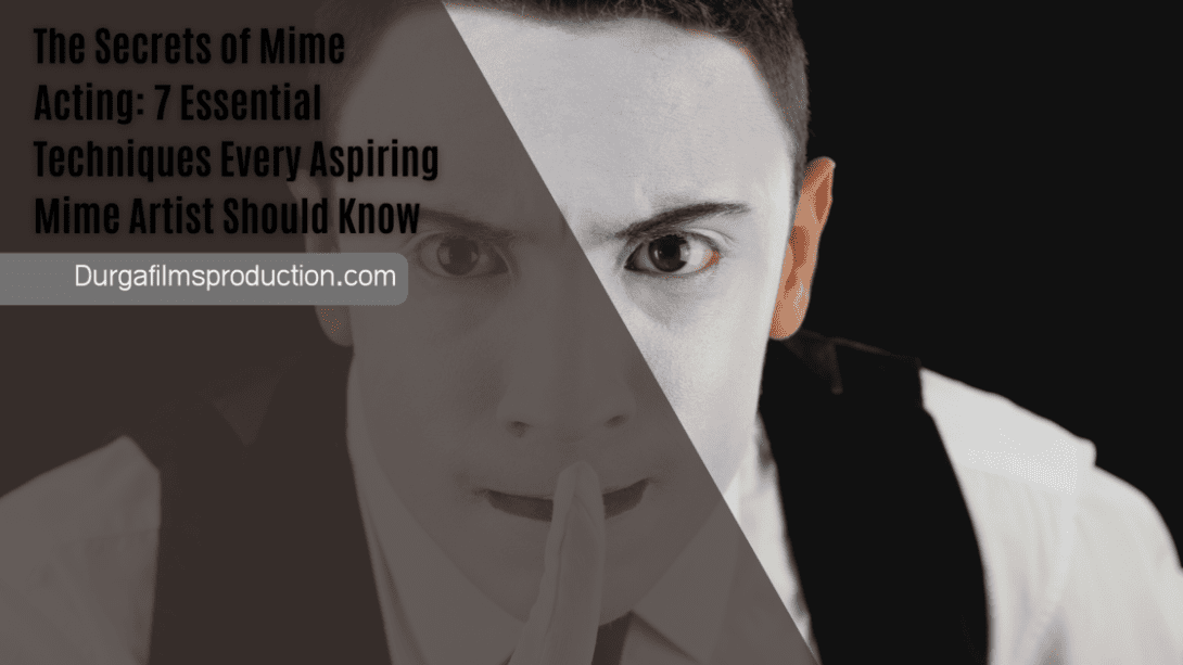 7 Crucial Techniques Every Aspiring Mime Artist Should Know from The ...