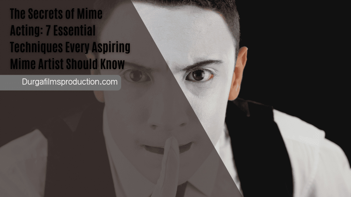 7 Crucial Techniques Every Aspiring Mime Artist Should Know from The ...